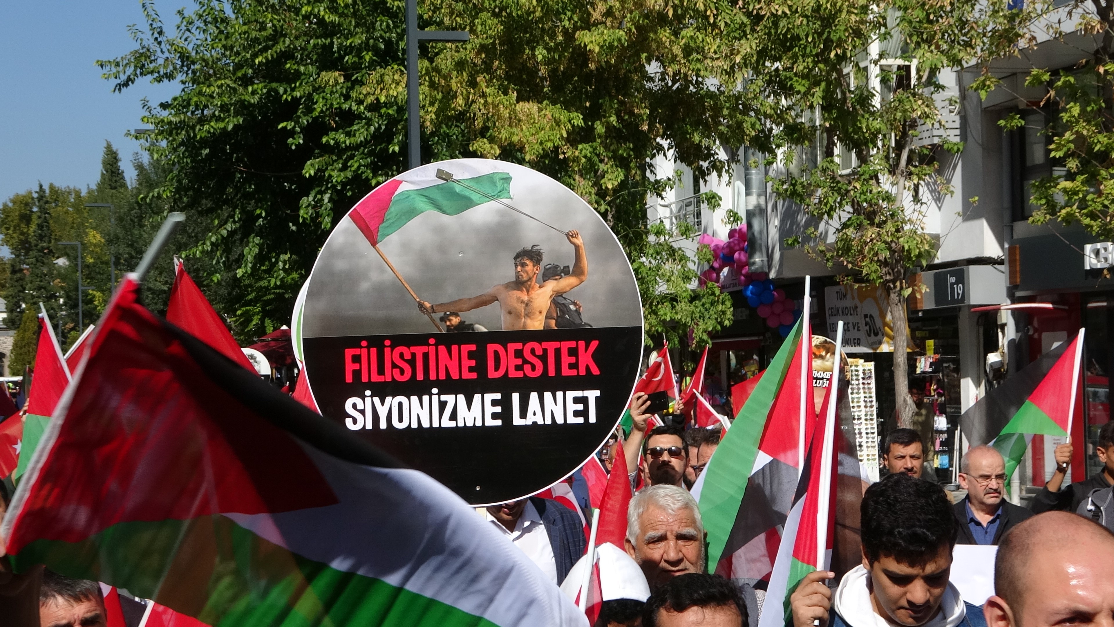 Uşak’ta Filistin’e destek yürüyüşü - Uşak Haberleri