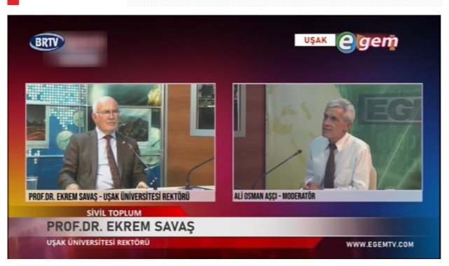 Egem Tv BRTV'de yayınlarına başladı - Uşak Haberleri